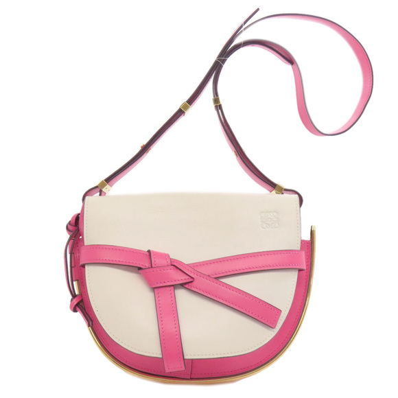 Loewe | Bags | Loewe Pink Leather Shoulder Bag | Poshmark